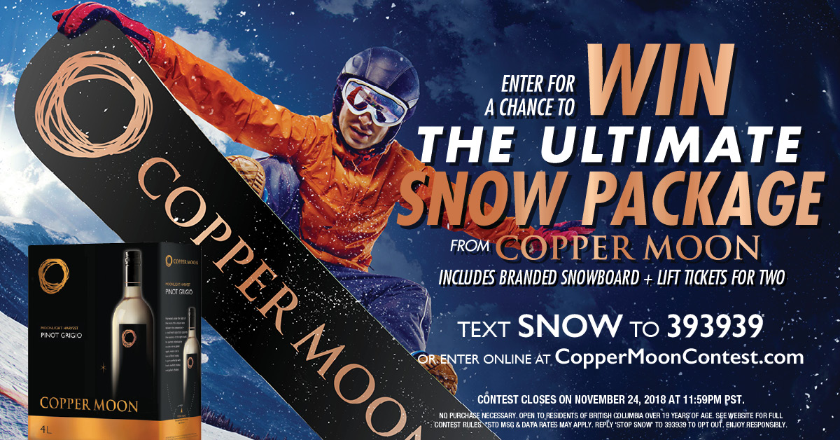 Contest Ended - Copper Moon Snow Package Contest